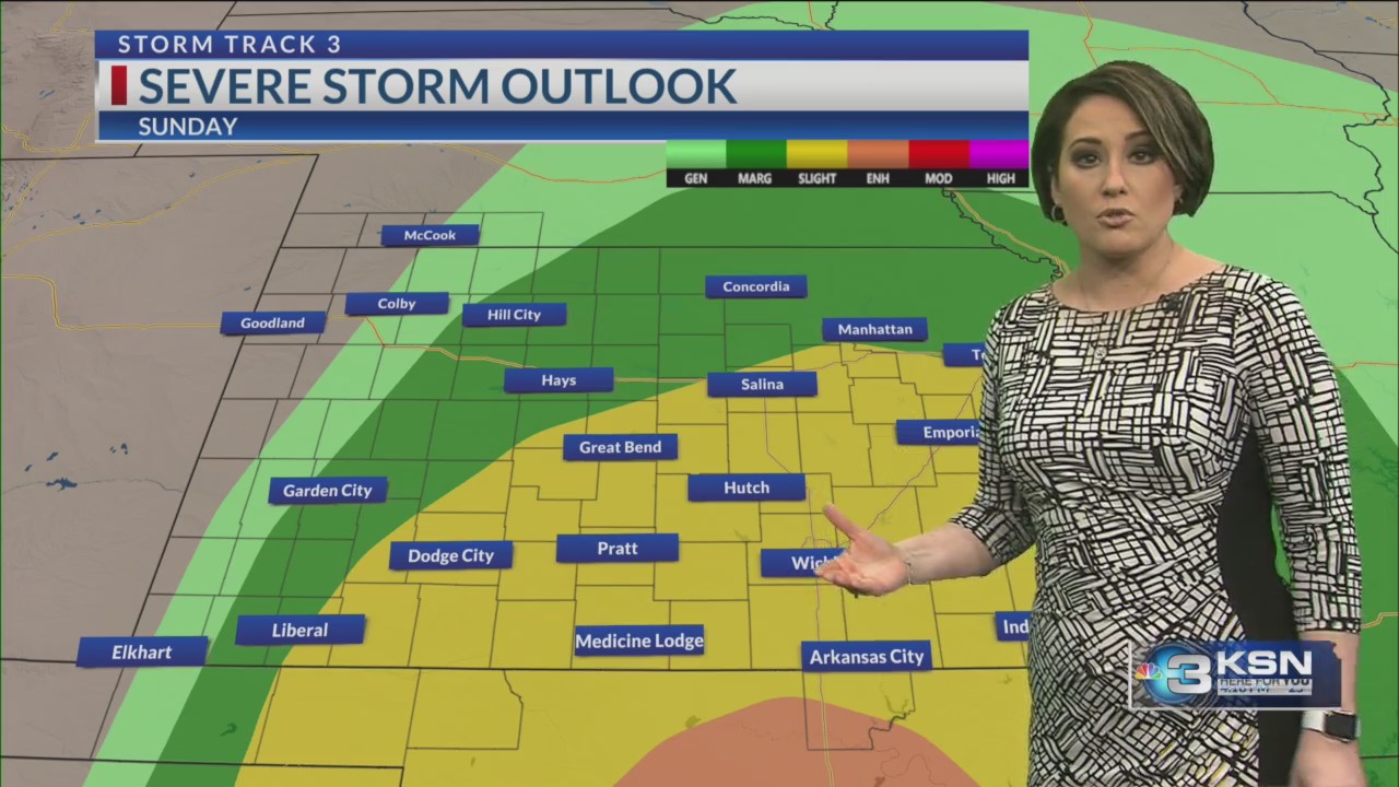 Friday evening forecast for all of Kansas – KSN-TV