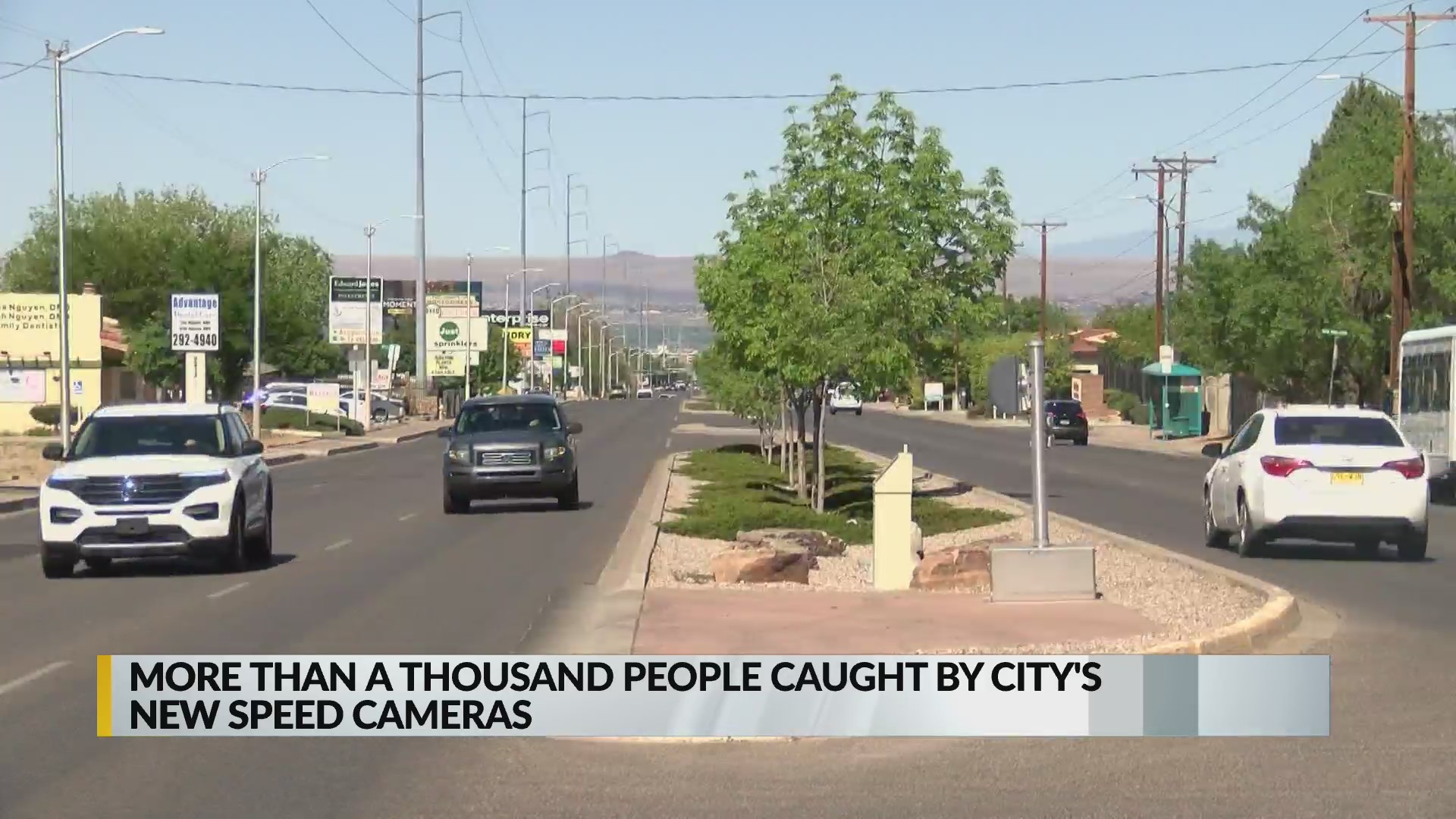 Over 1,000 drivers caught after Albuquerque implements speed cameras ...