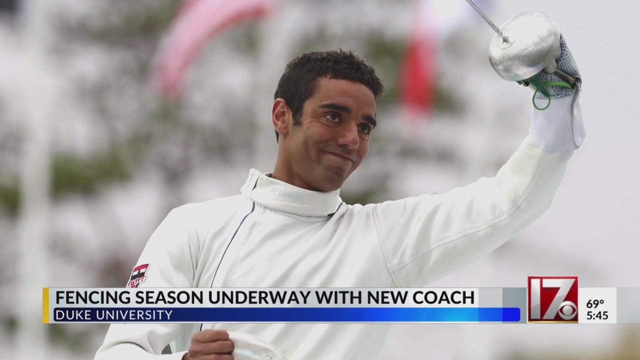 Fencing season underway with new coach at Duke University – CBS17.com