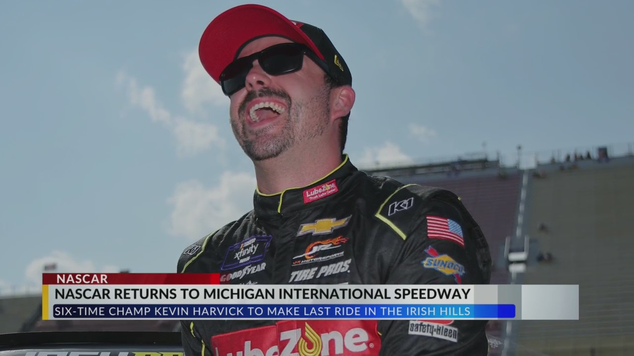 NASCAR makes its annual return to Michigan International Speedway ...