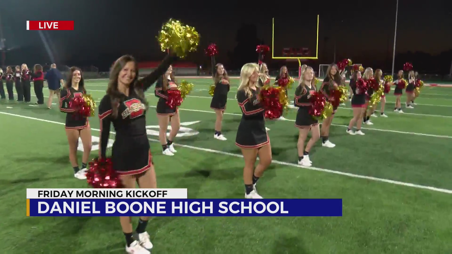 Friday Morning Kickoff: Daniel Boone High School Cheerleaders and Dance ...