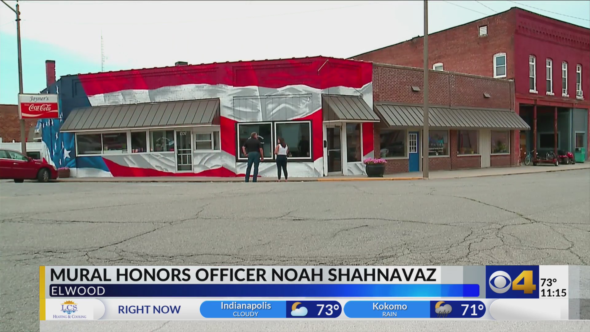 ‘He’s a true hero’: New mural to pay tribute to fallen Elwood police ...