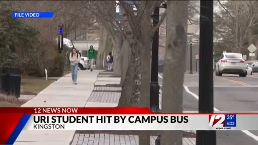 URI student hit by bus on campus – WPRI.com