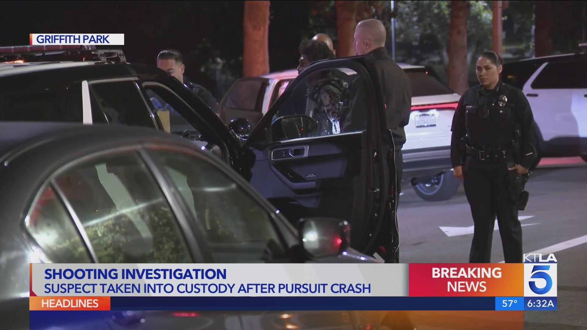 Shooting suspects caught after crashing near Griffith Park, police say ...