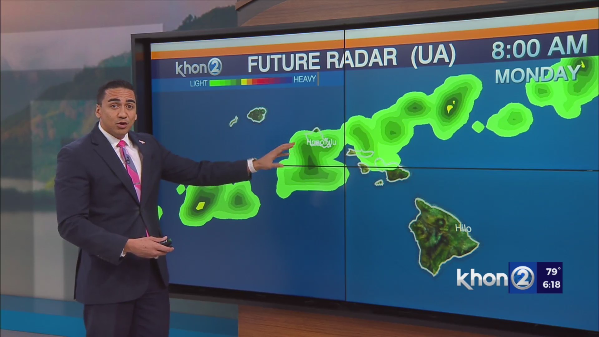 Heavy showers and strong winds as cold front moves over islands – KHON2