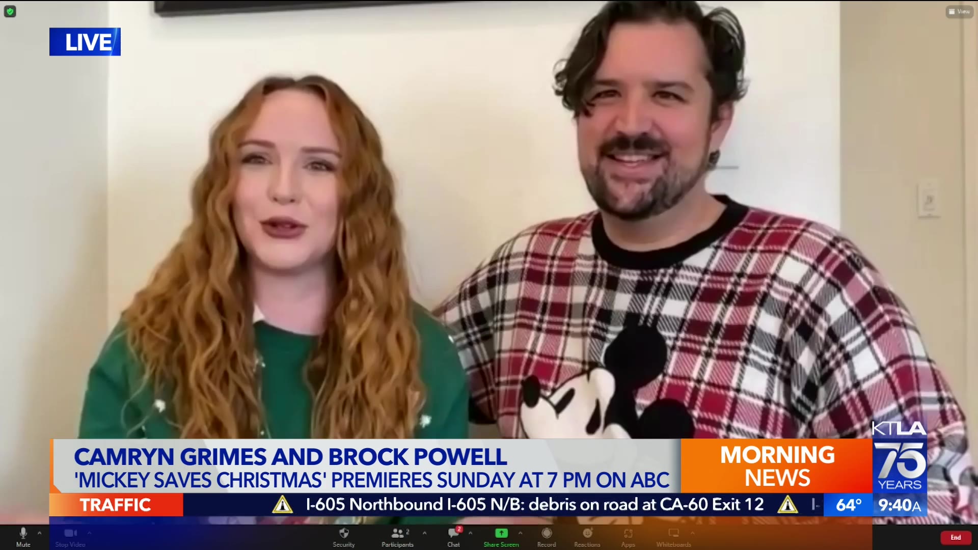 Camryn Grimes and Brock Powell join us to talk about ‘Mickey Saves ...