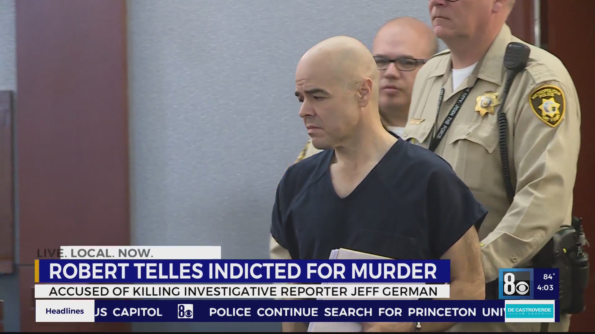 Robert Telles indicted on murder charge Wednesday in reporter’s death ...