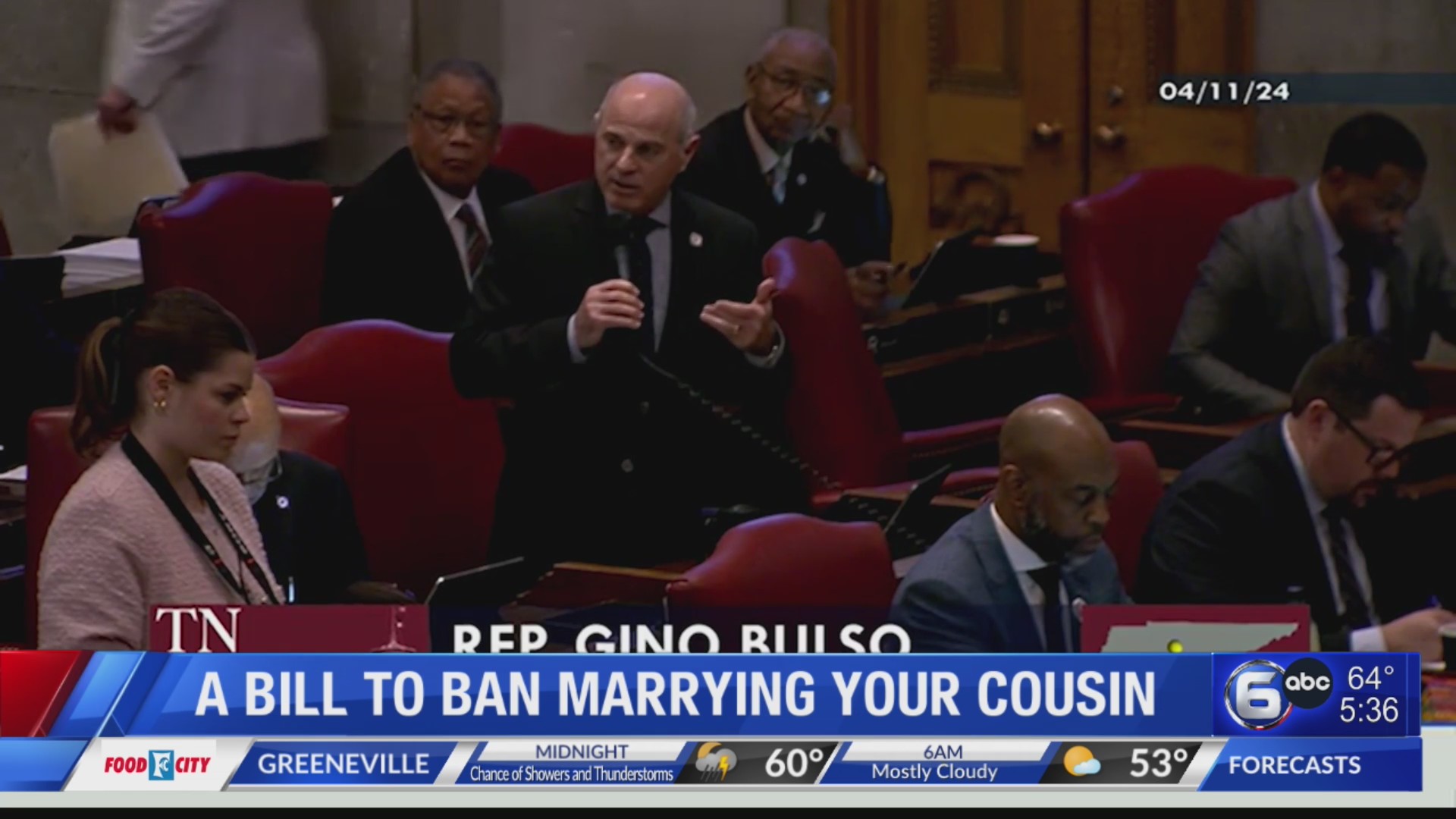 Republican argues in favor of first-cousin marriages, Tennessee moves ...
