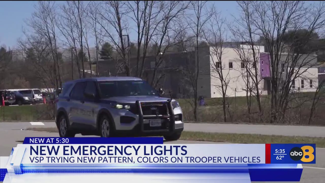 State Police to add another color to their emergency lights – WRIC ABC ...