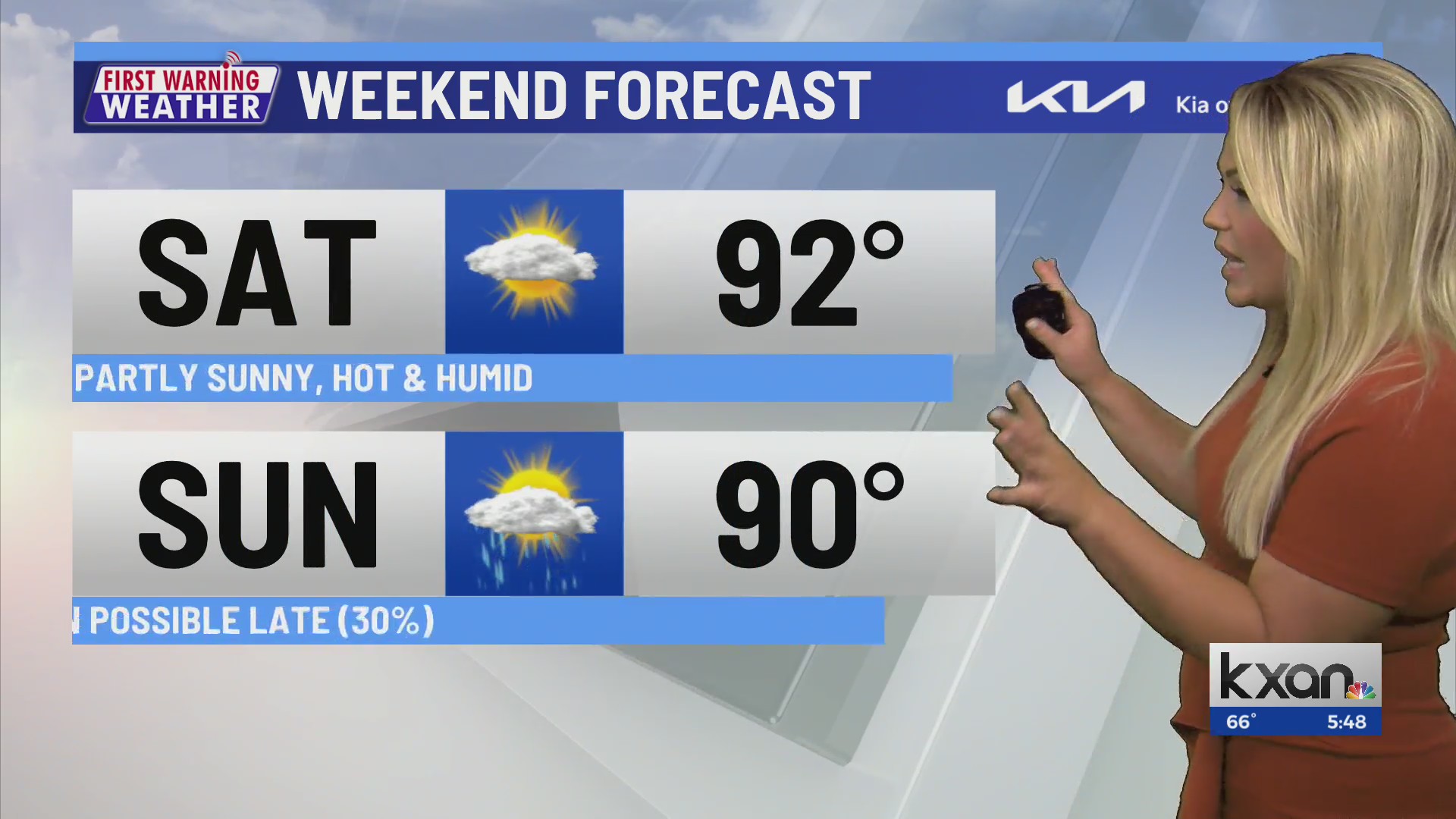 First Warning Weather with Kristen Currie – KXAN Austin