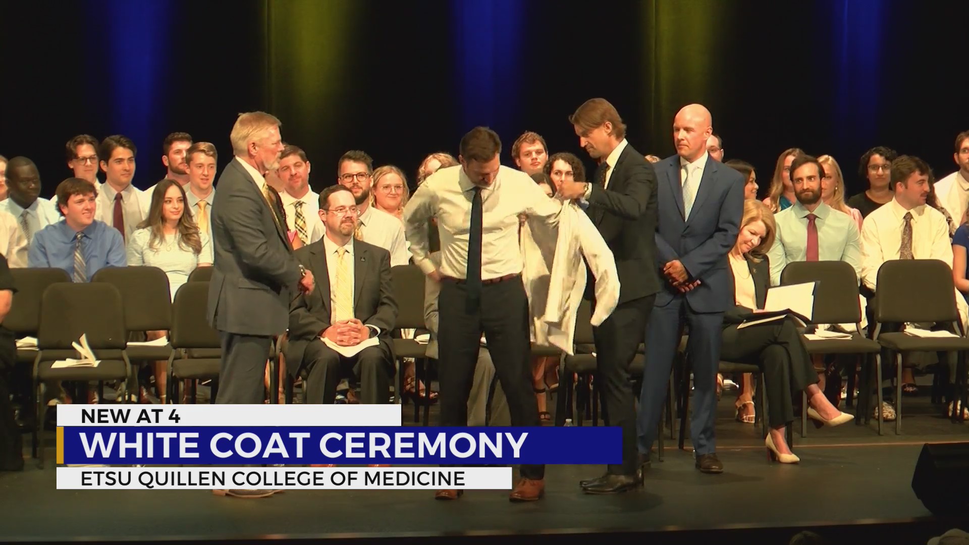 Quillen College of Medicine welcomes 78 in White Coat Ceremony – WJHL ...