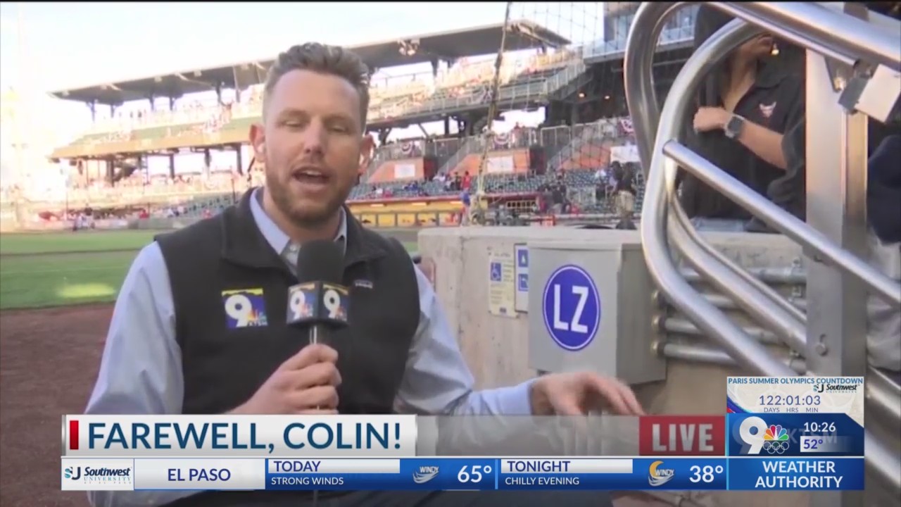 KTSM, Borderland say farewell to Colin Deaver – KTSM 9 News