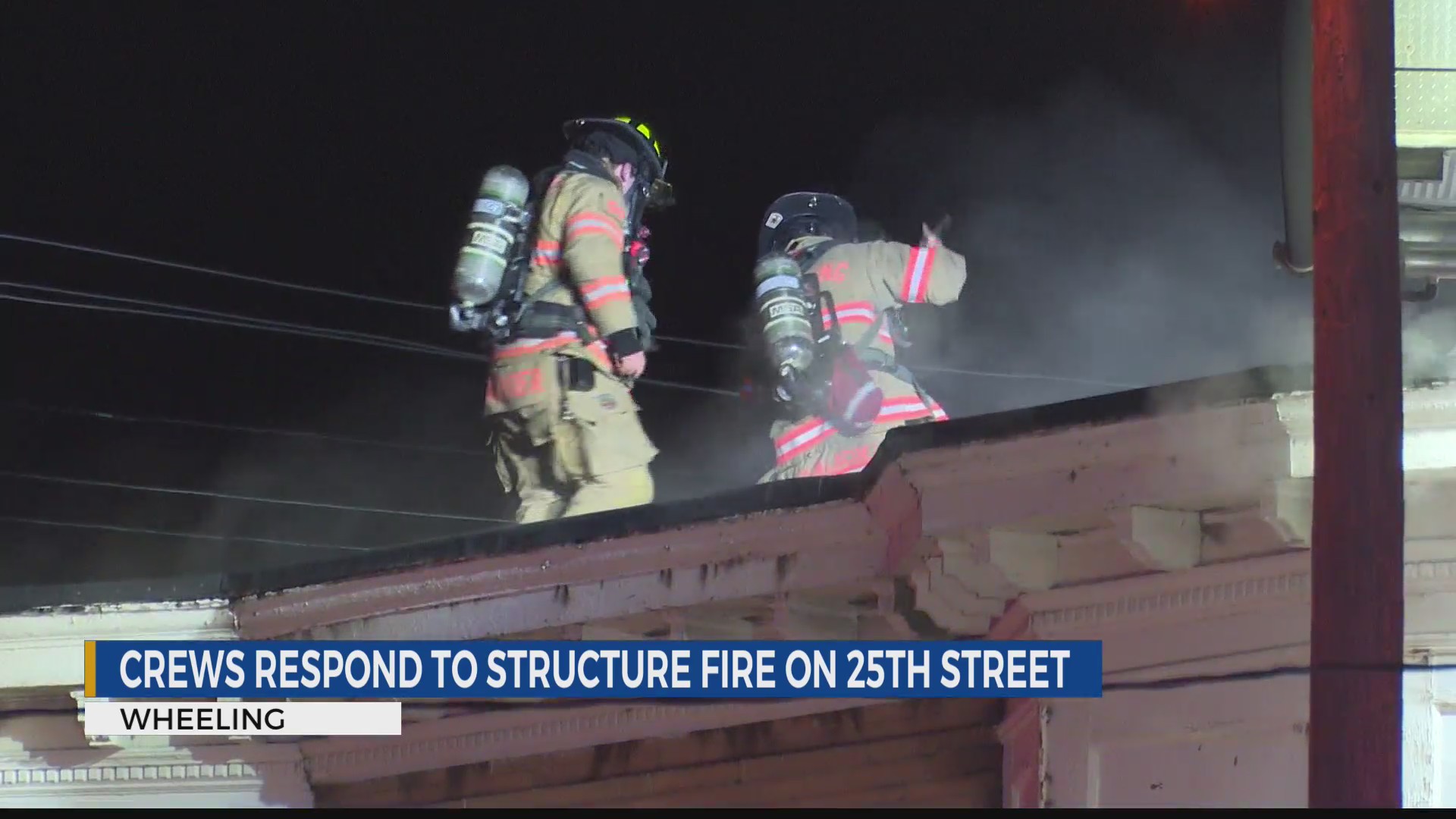 Crews respond to structure fire in Wheeling – WTRF
