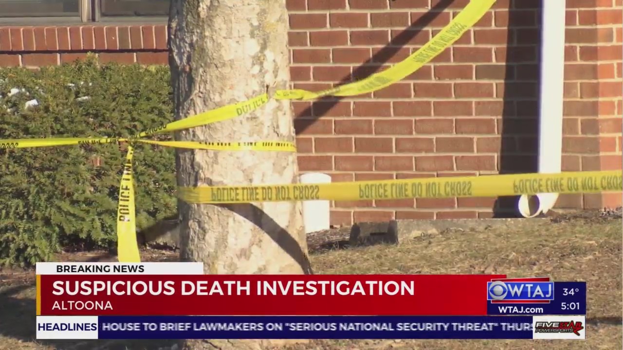 Police investigating suspicious death in Altoona – WTAJ – www.wtaj.com