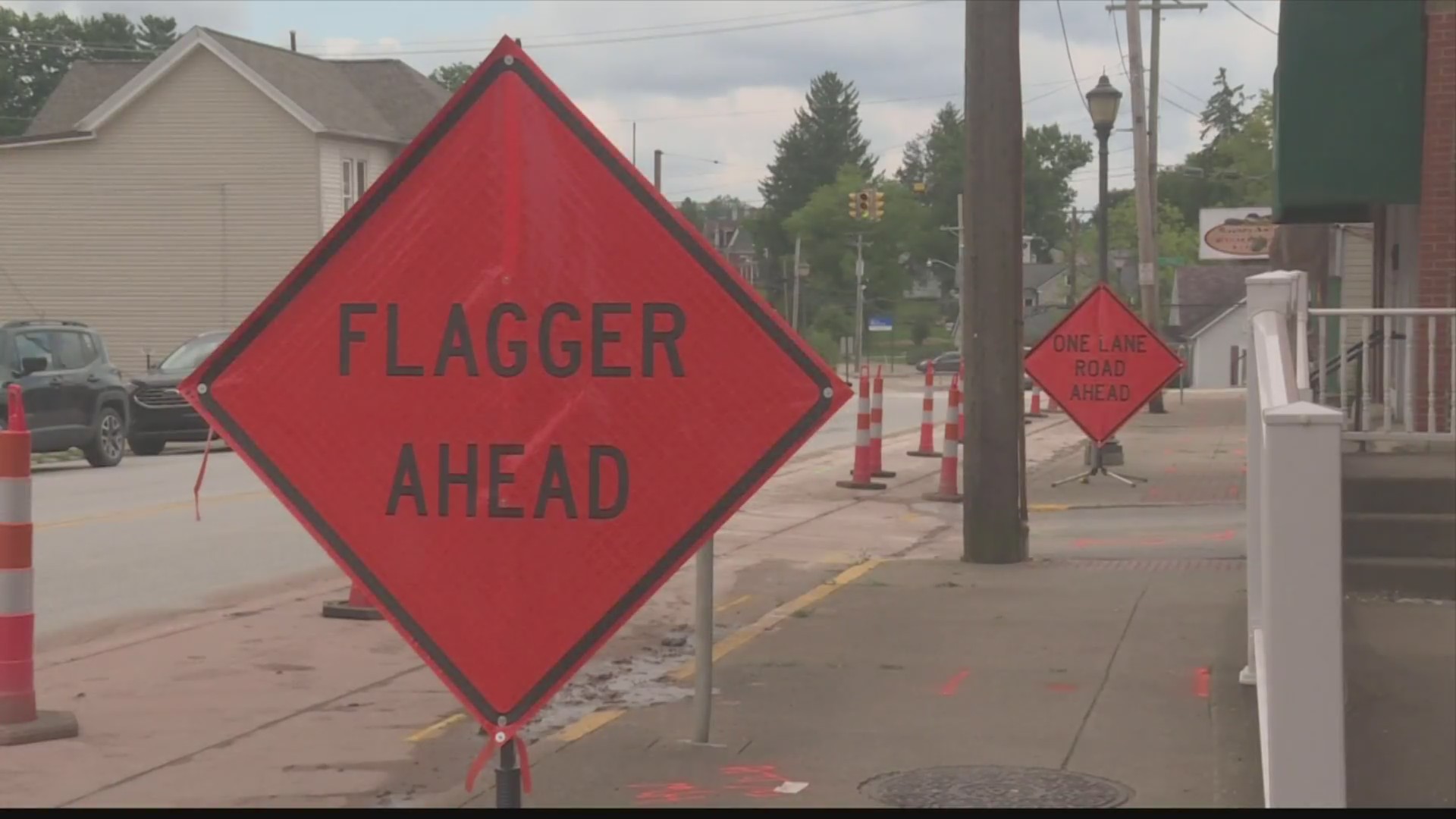 The village of Woodsfield getting safer parking and pedestrian walkways ...