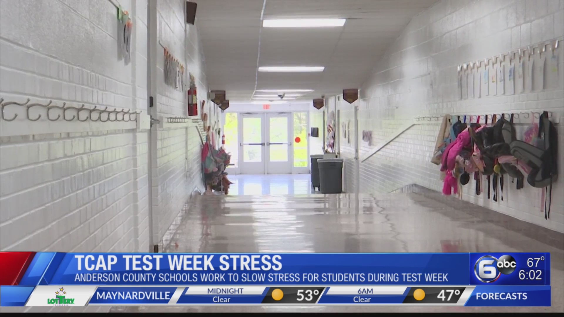 Combating TCAP testing anxiety – WATE 6 On Your Side