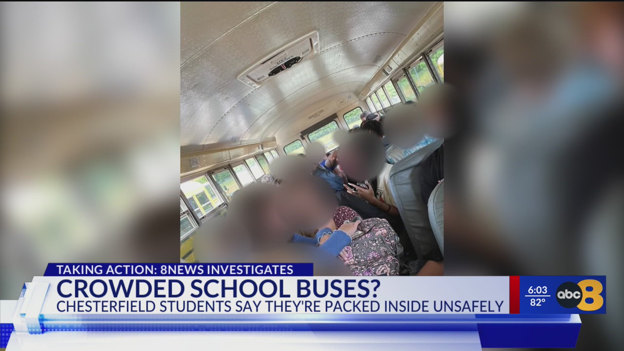 Overcrowded Chesterfield County school buses force some students to sit ...