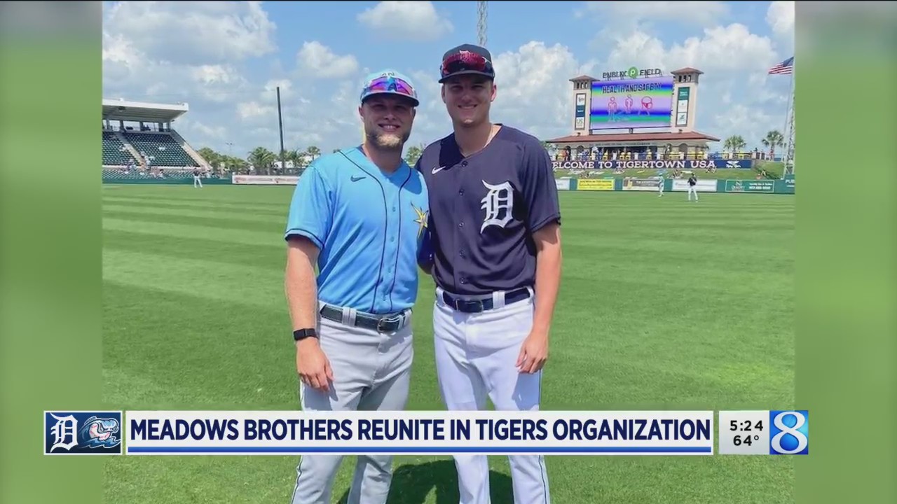 Meadows brothers reunited under Tigers organization – WOODTV.com