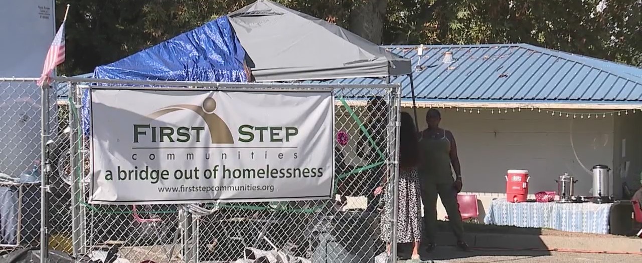 Residents at Miller Regional Park shelter speak about their experience ...