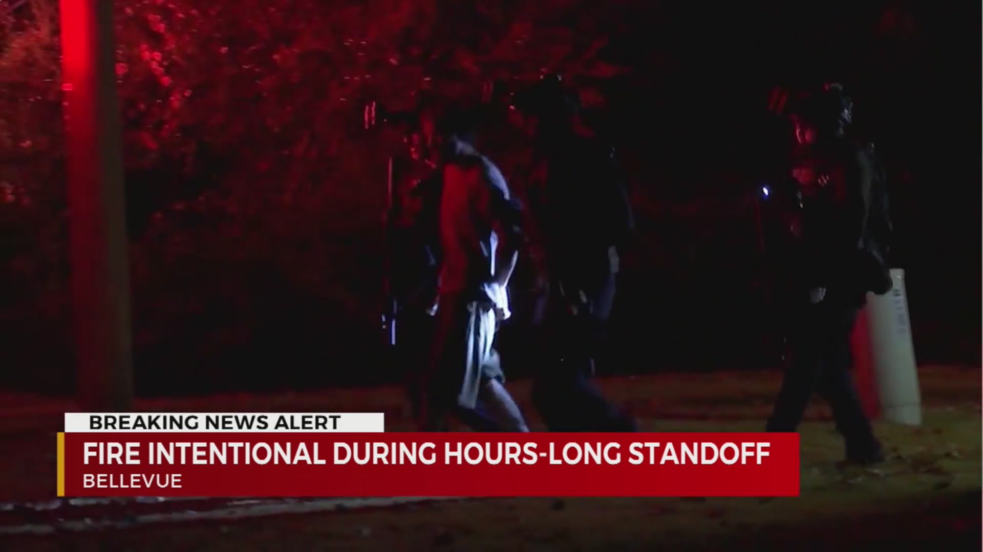 Standoff suspect set fire on purpose, police say – WKRN News 2