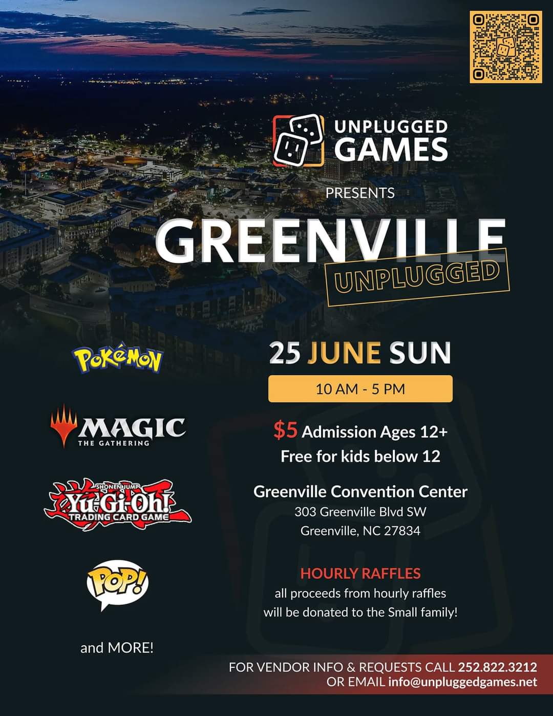 Greenville Unplugged event will give back to local family – WNCT