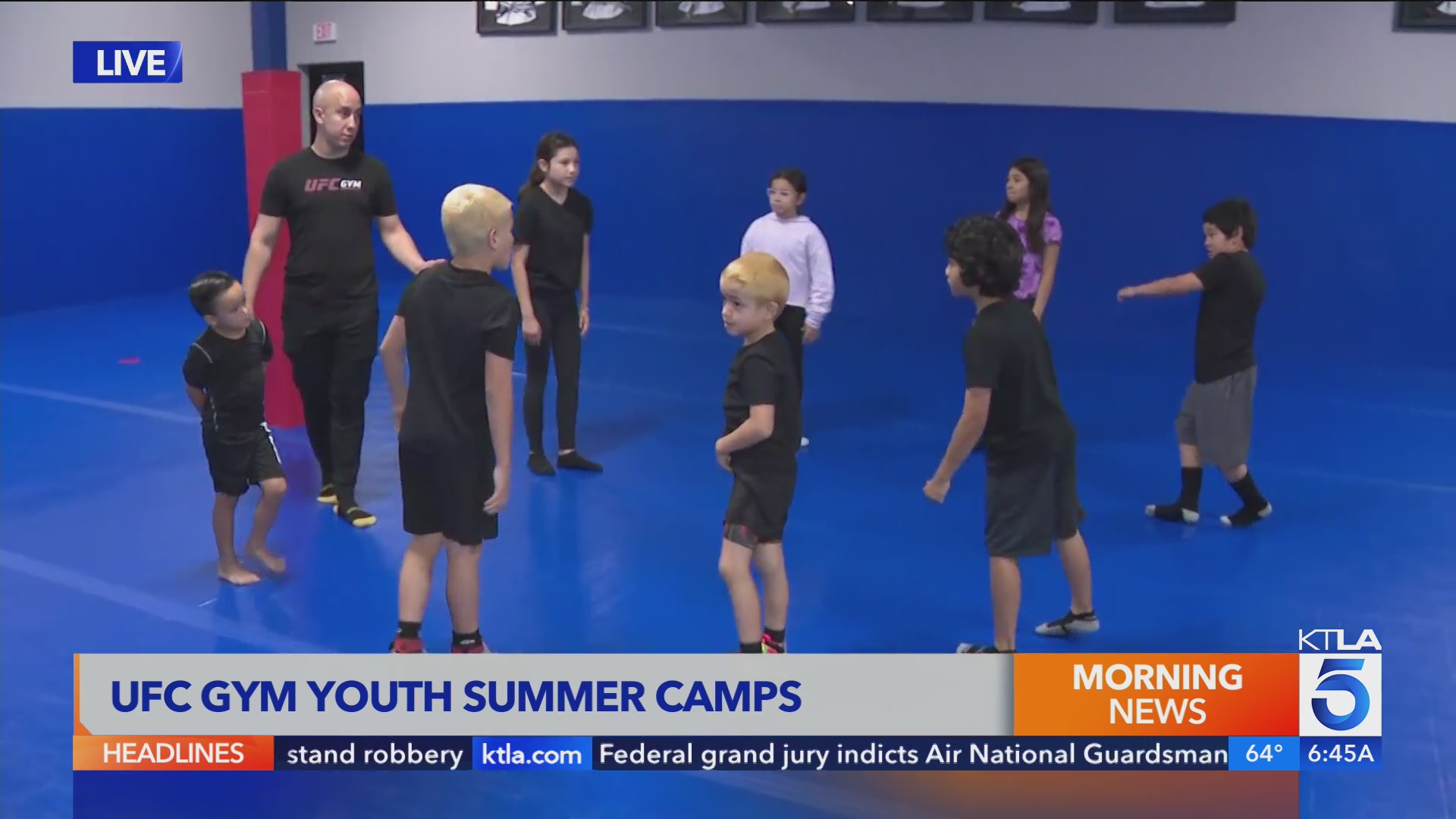 UFC Gym youth summer camps (6 a.m.) – KTLA