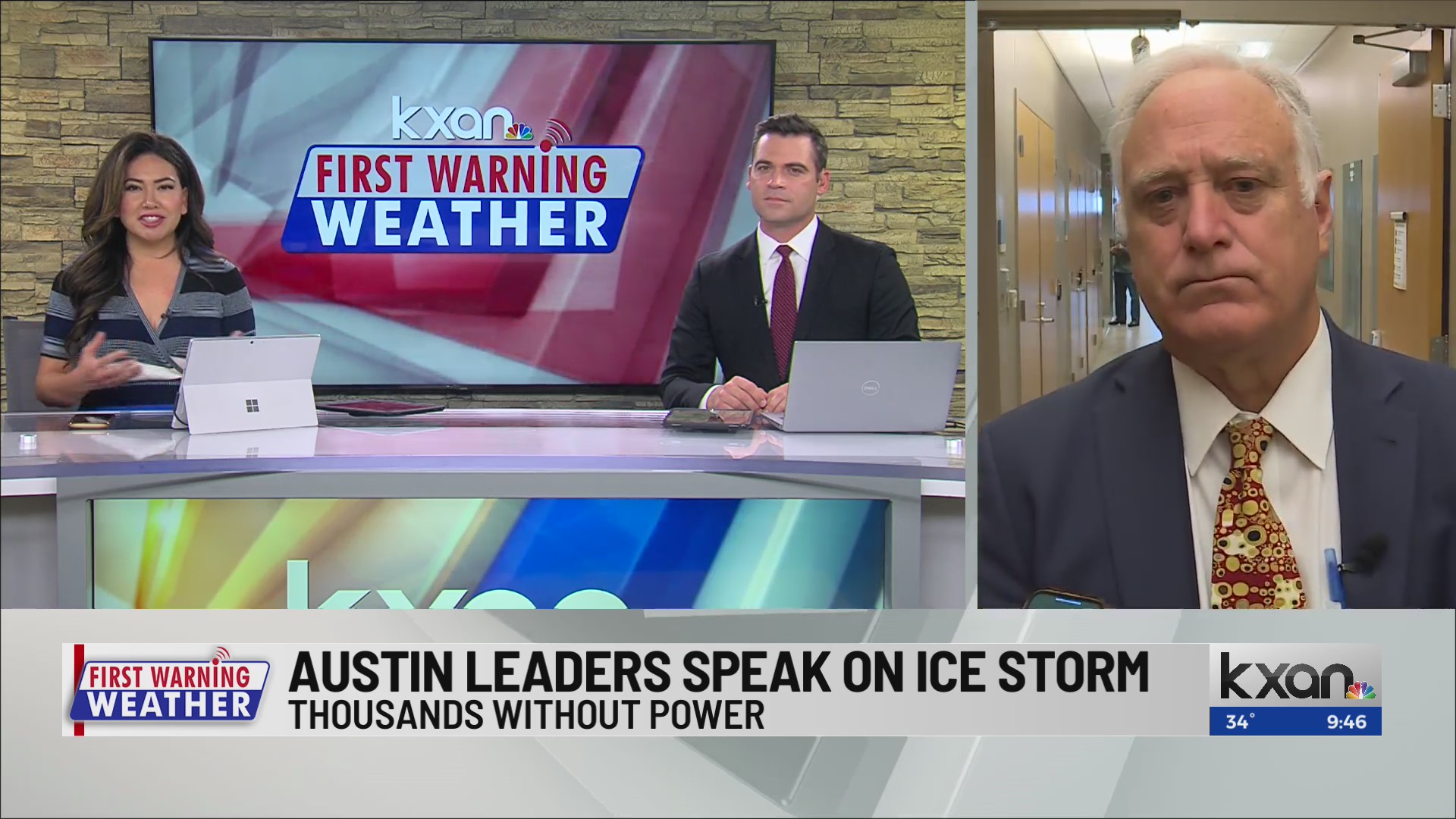 Austin Mayor Kirk Watson speaks on ice storm, city response – KXAN Austin