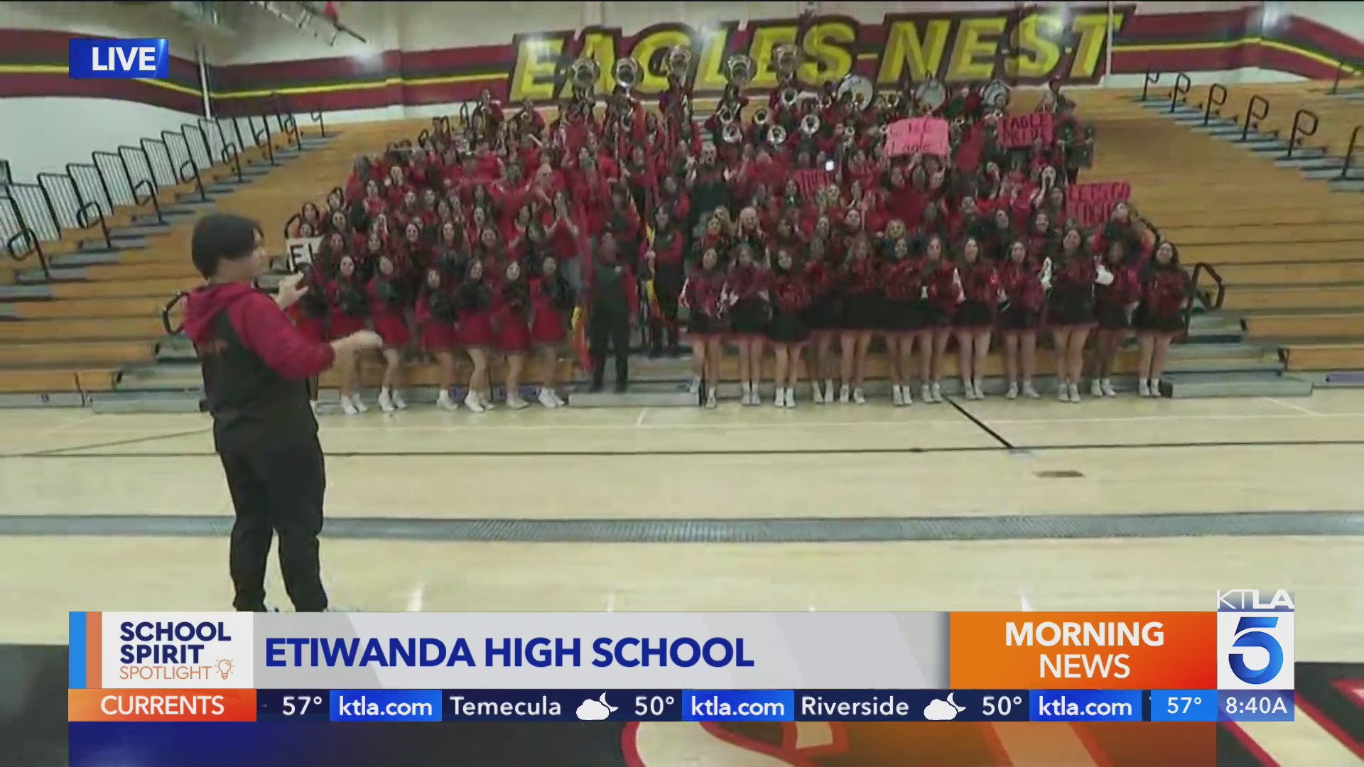 School Spirit Spotlight: Etiwanda High School (8 a.m.) – KTLA