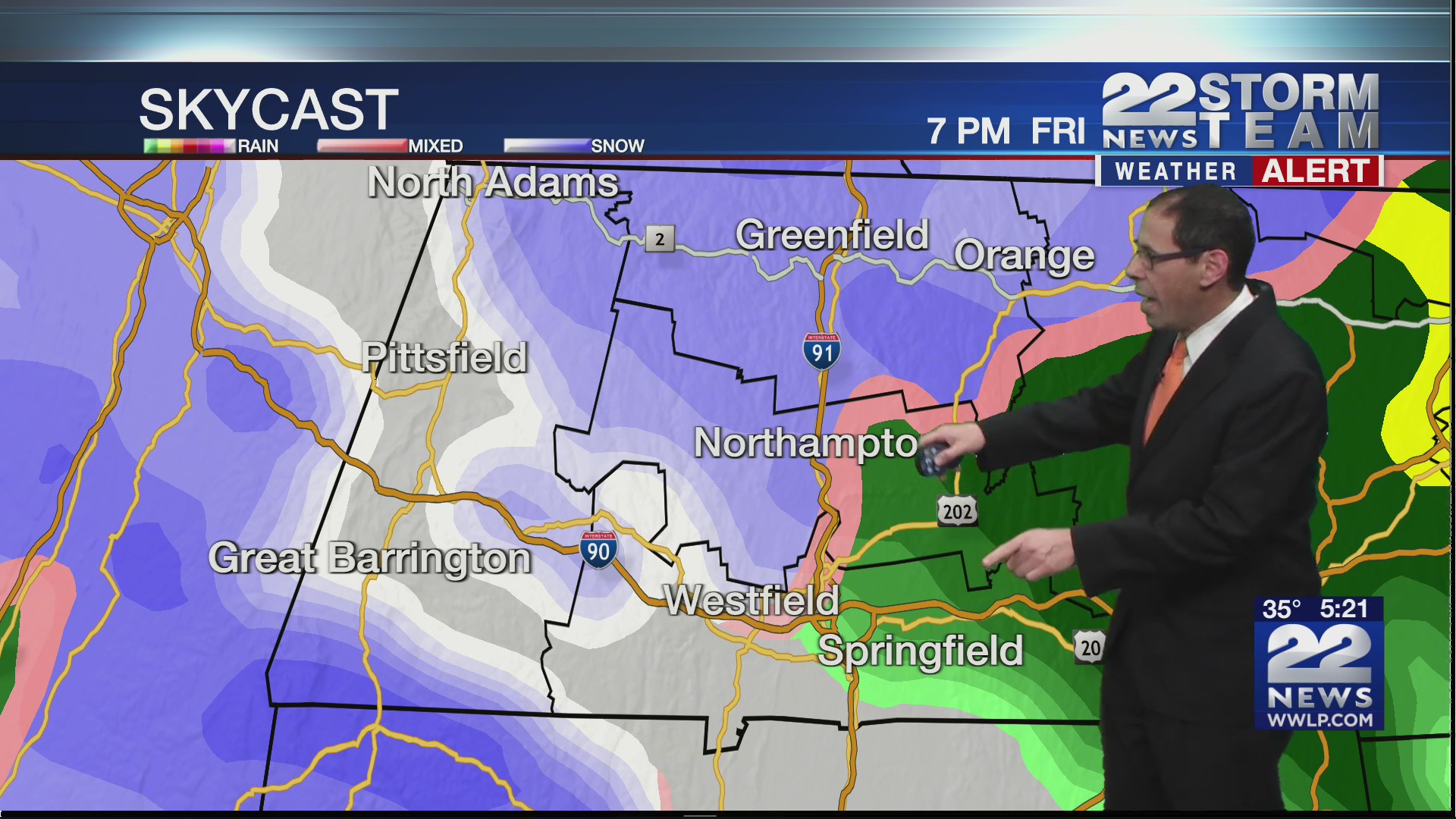 Snowfall totals range from 1 to 20 inches in Western Mass. – WWLP