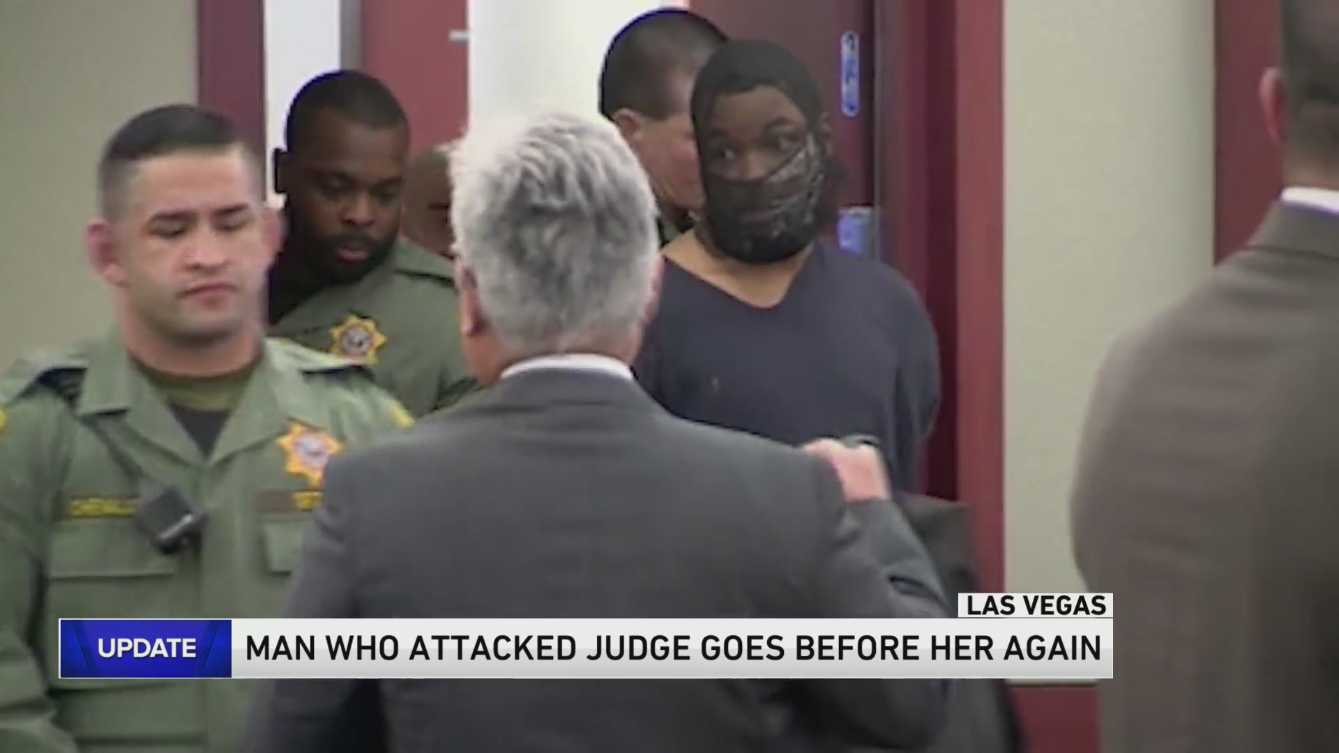 Man Caught On Camera Accosting A Las Vegas Judge In Court Is Sentenced