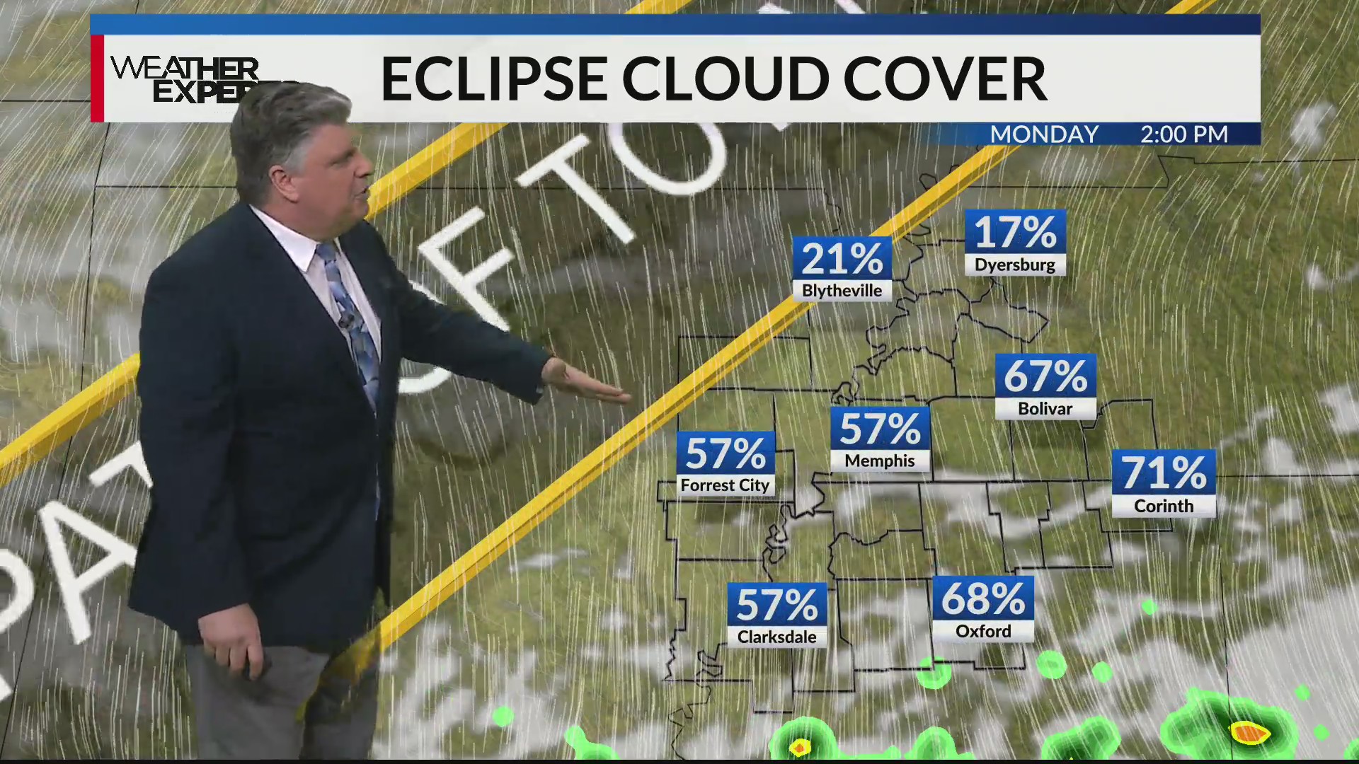 WREG Memphis Weather Monday afternoon – WREG.com