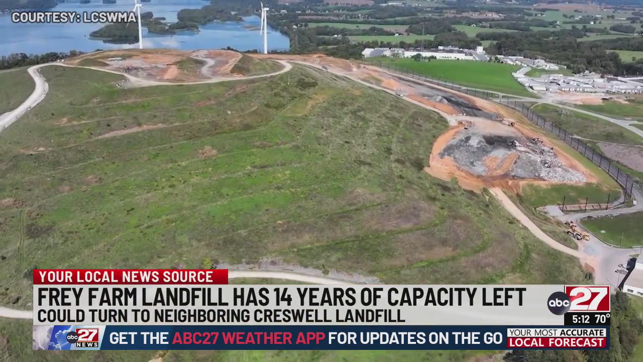 Frey Farm Landfill has 14 years of capacity left – ABC27