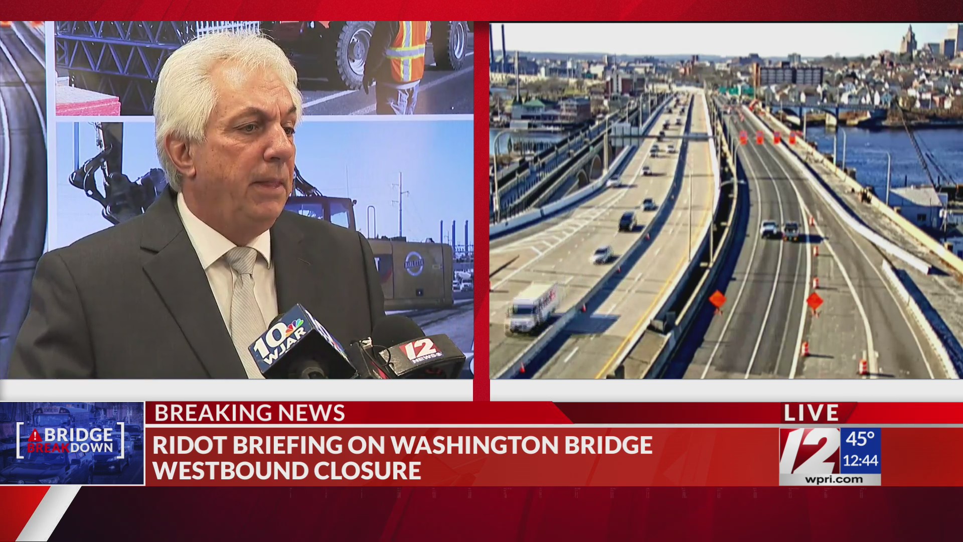 VIDEO NOW: I-195 Closure 12/13 Update News Conference – WPRI.com
