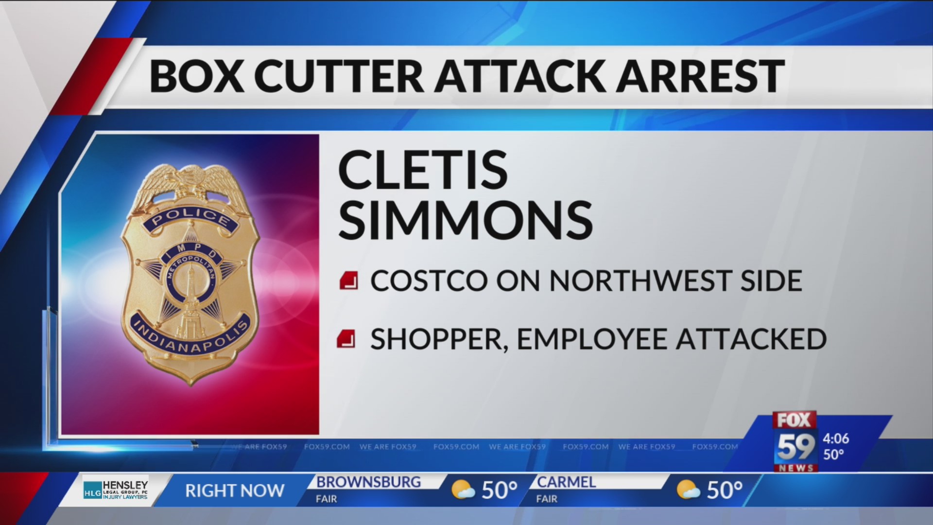 Man uses box cutter in Costco attack on Indy’s northwest side – Fox 59