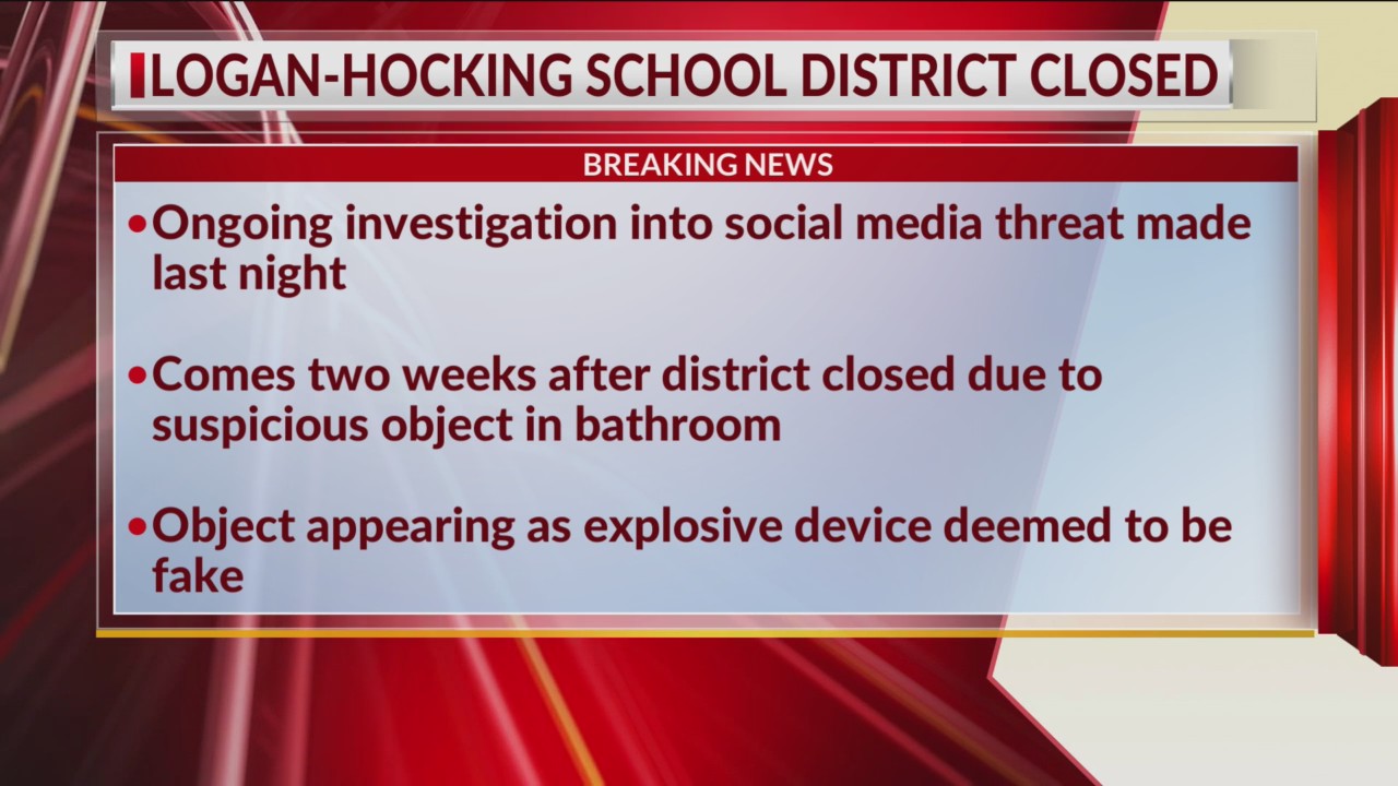 Logan-Hocking School District Closed due to threat – NBC4 WCMH-TV