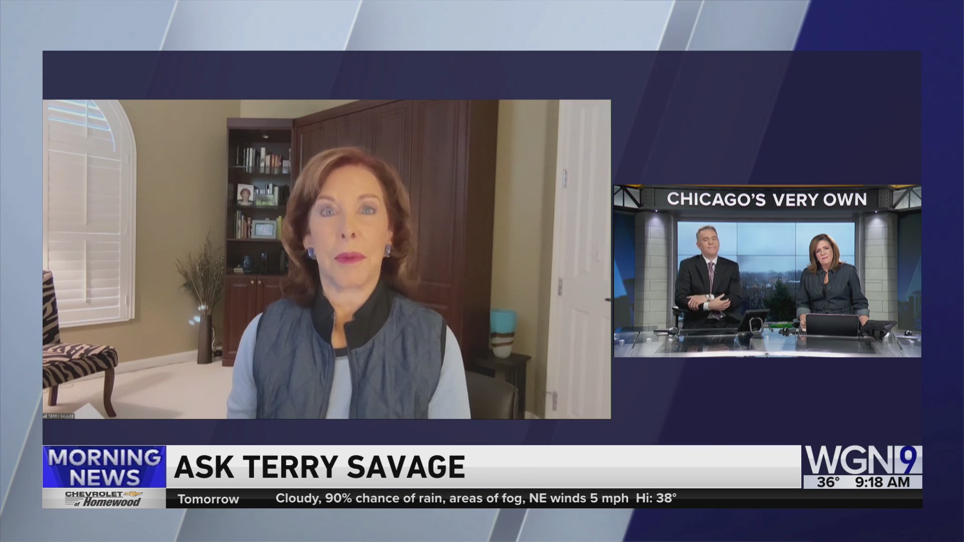 Terry Savage Answers Your Financial Questions – WGN-TV