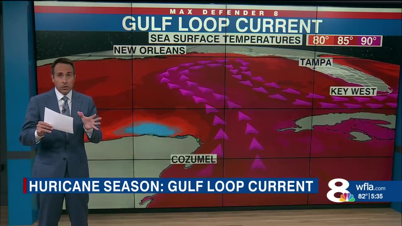 The warm Gulf Loop Current powers monster hurricanes – WFLA