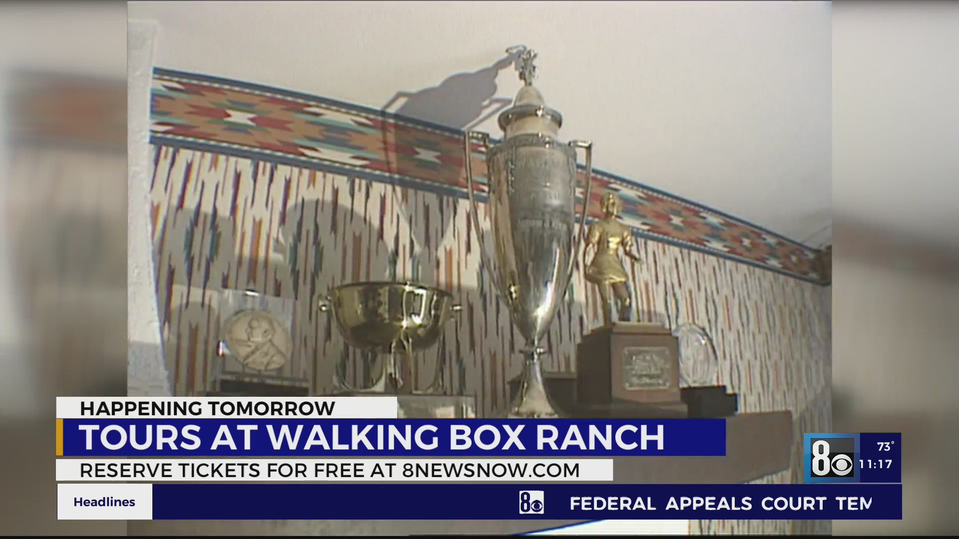 Walking Box Ranch tour is a trip into Hollywood history – KLAS