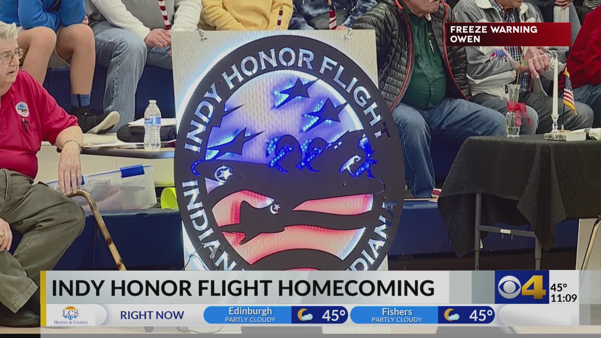 Hoosier Heroes welcomed home after Indy Honor Flight – WTTV CBS4Indy