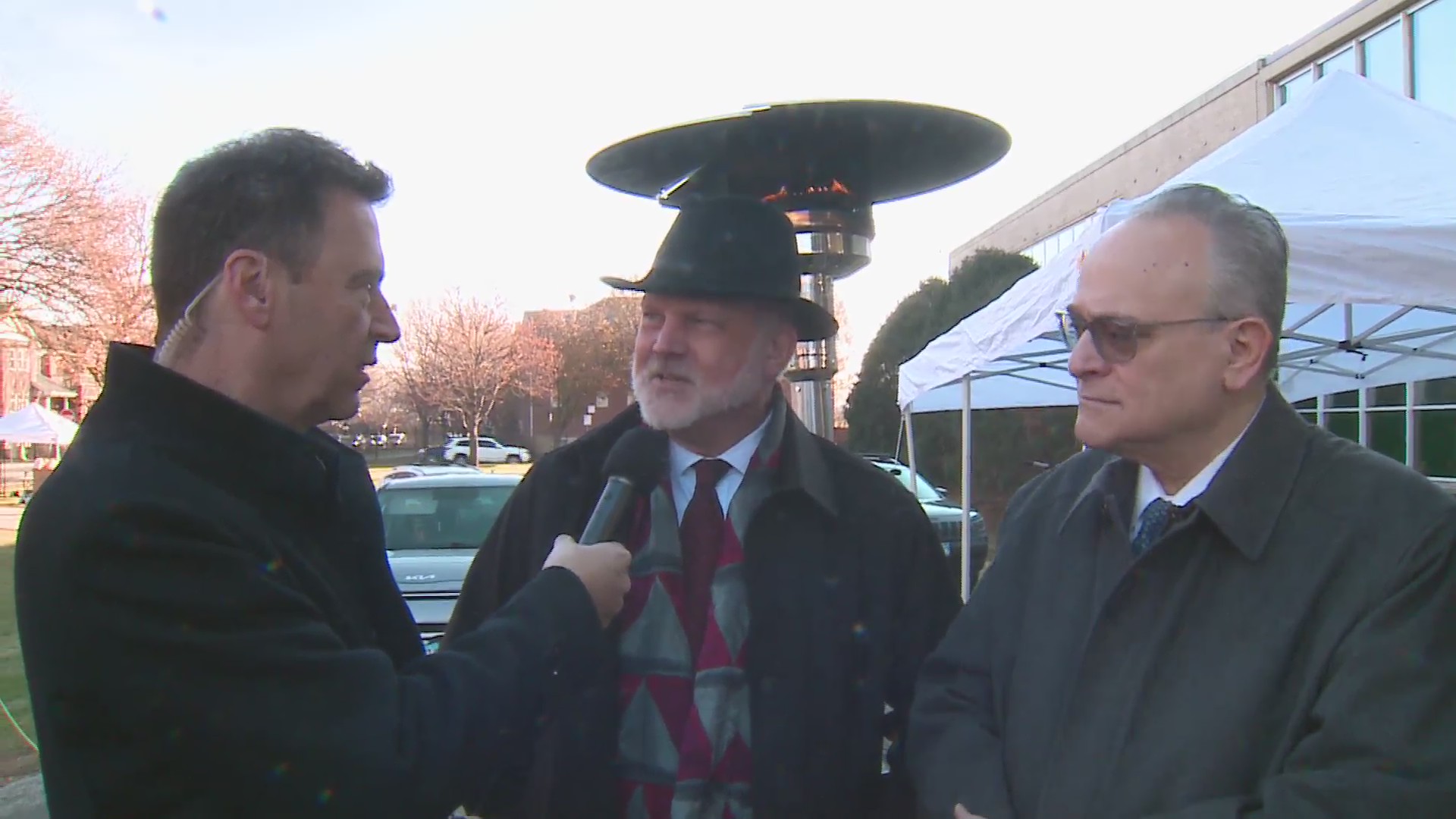 Jeffery Leving at Morning News Toy Drive 2023 – WGN-TV