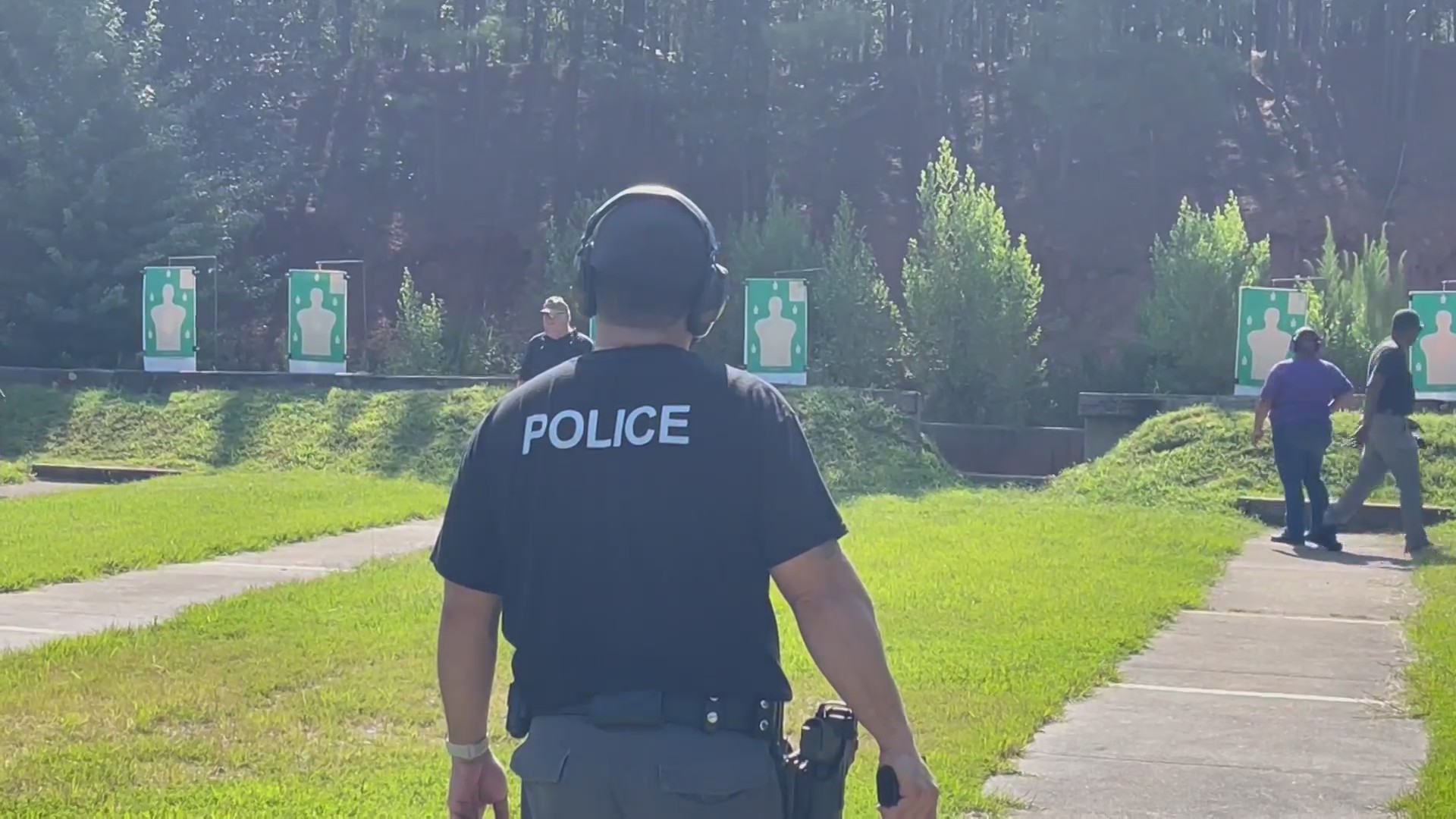 Grovetown Police Dept. holds course at shooting range for its first ...