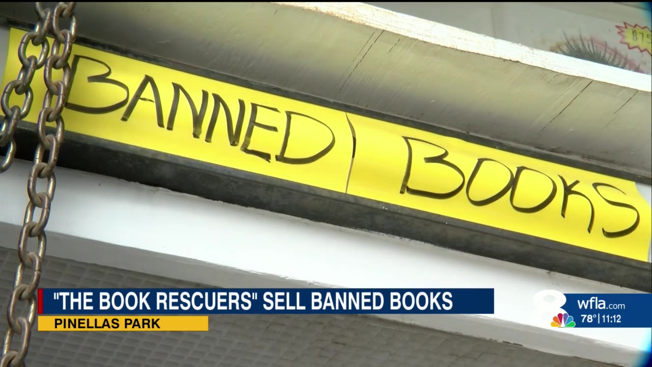 Florida bookstore adds shelf for titles banned by schools – WFLA