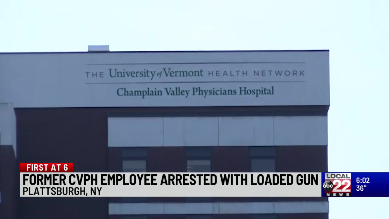 Former CVPH employee arrested while going to hospital with a loaded ...