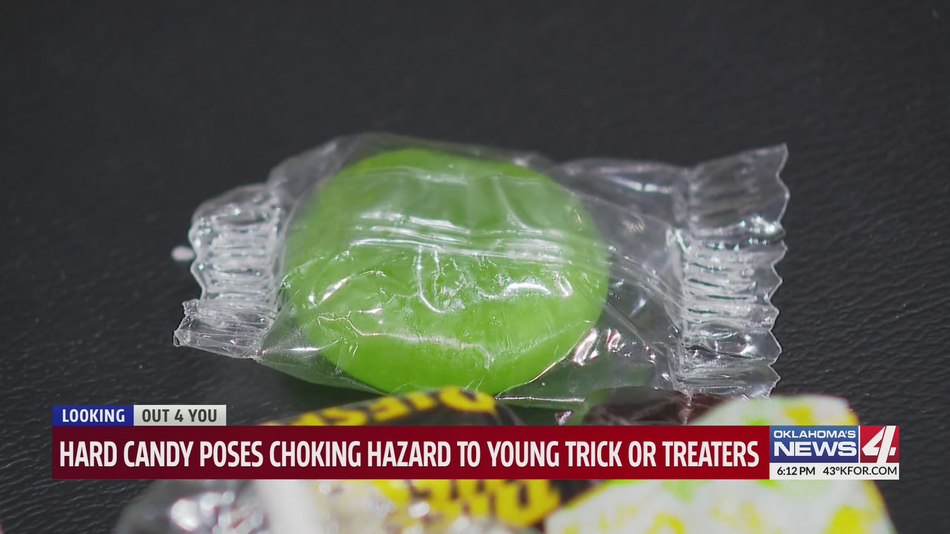 Hard candy poses choking hazard to young trick or treaters – KFOR.com ...