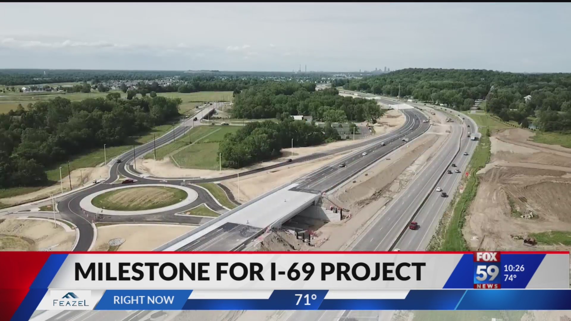“Major milestone” INDOT opens first portion of I-69 project in Marion ...