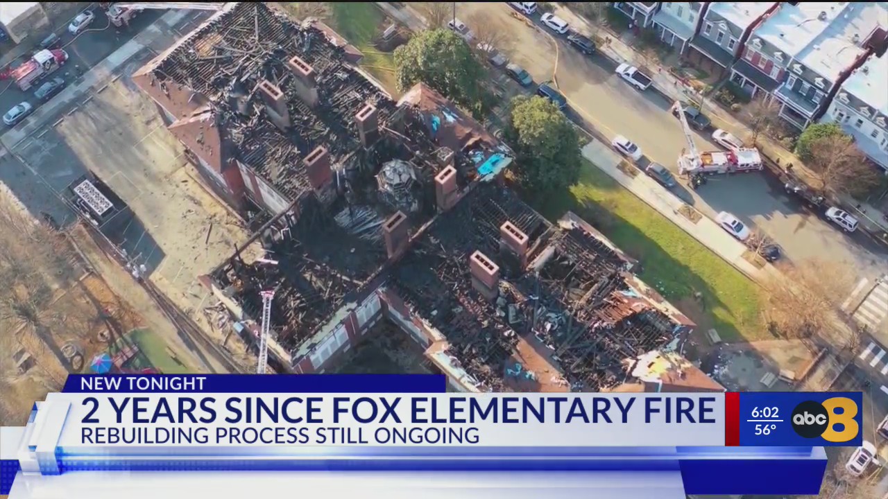 Community reacts to two-year anniversary of devastating William Fox Elementary School fire ...