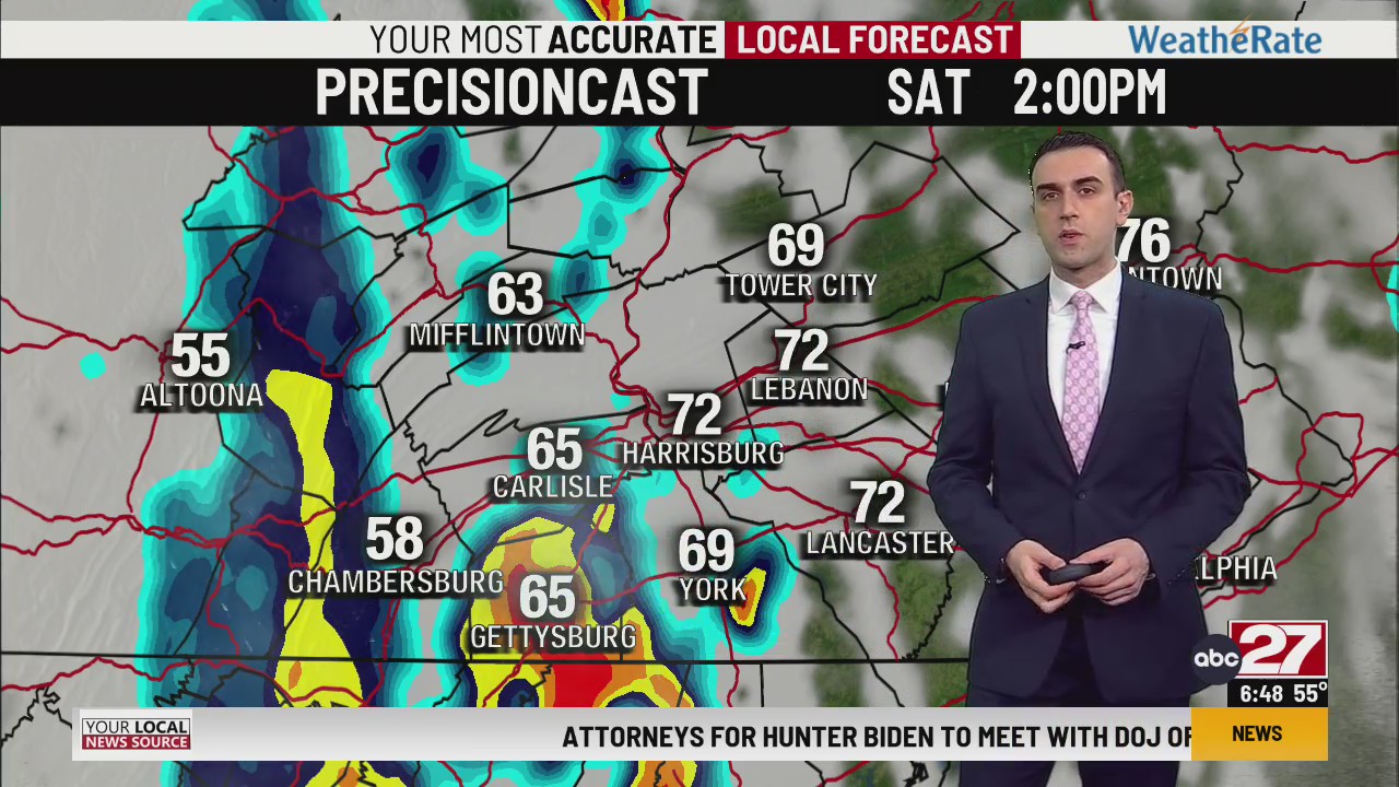 Adis Juklo’s Saturday AM Forecast – PAhomepage.com