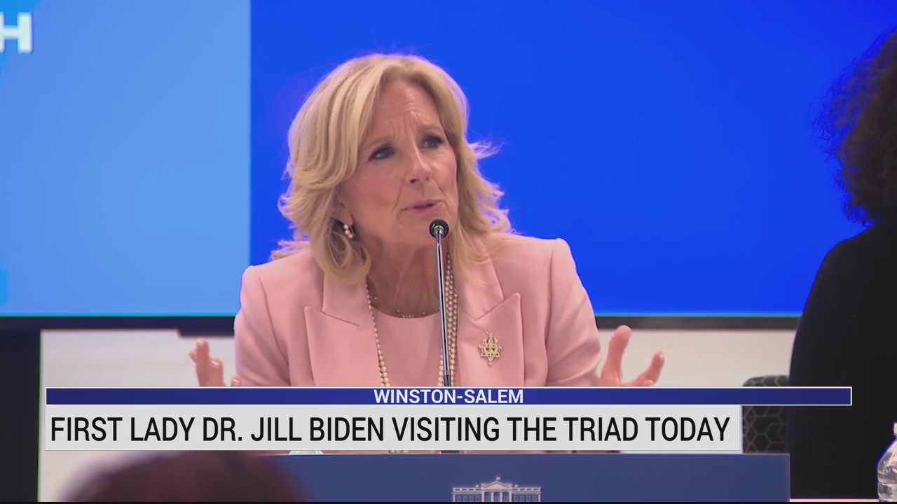 First Lady Jill Biden to visit the Triad on Friday – FOX8 WGHP