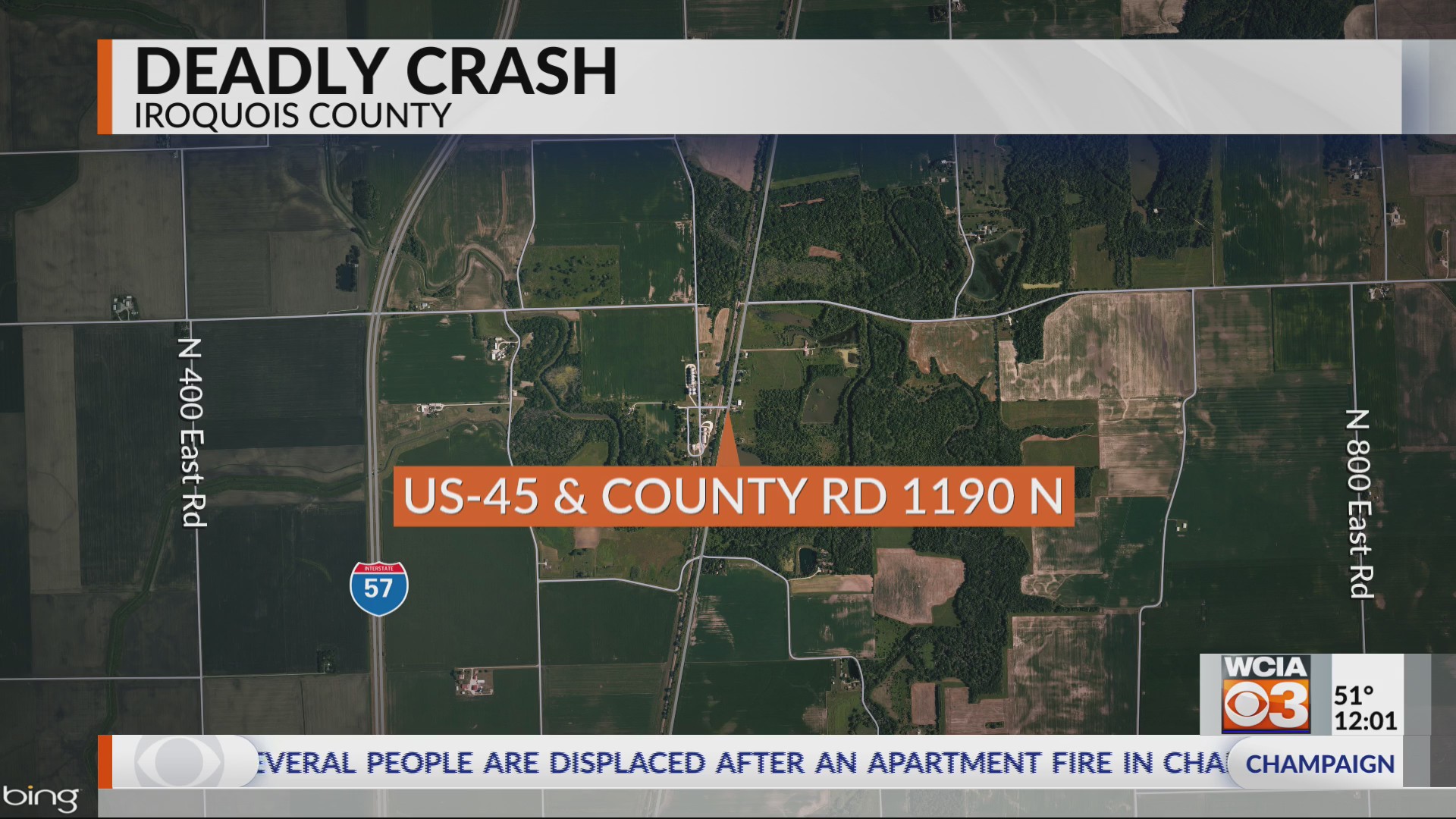 Police pursuit ends in deadly crash in Iroquois County – WCIA.com
