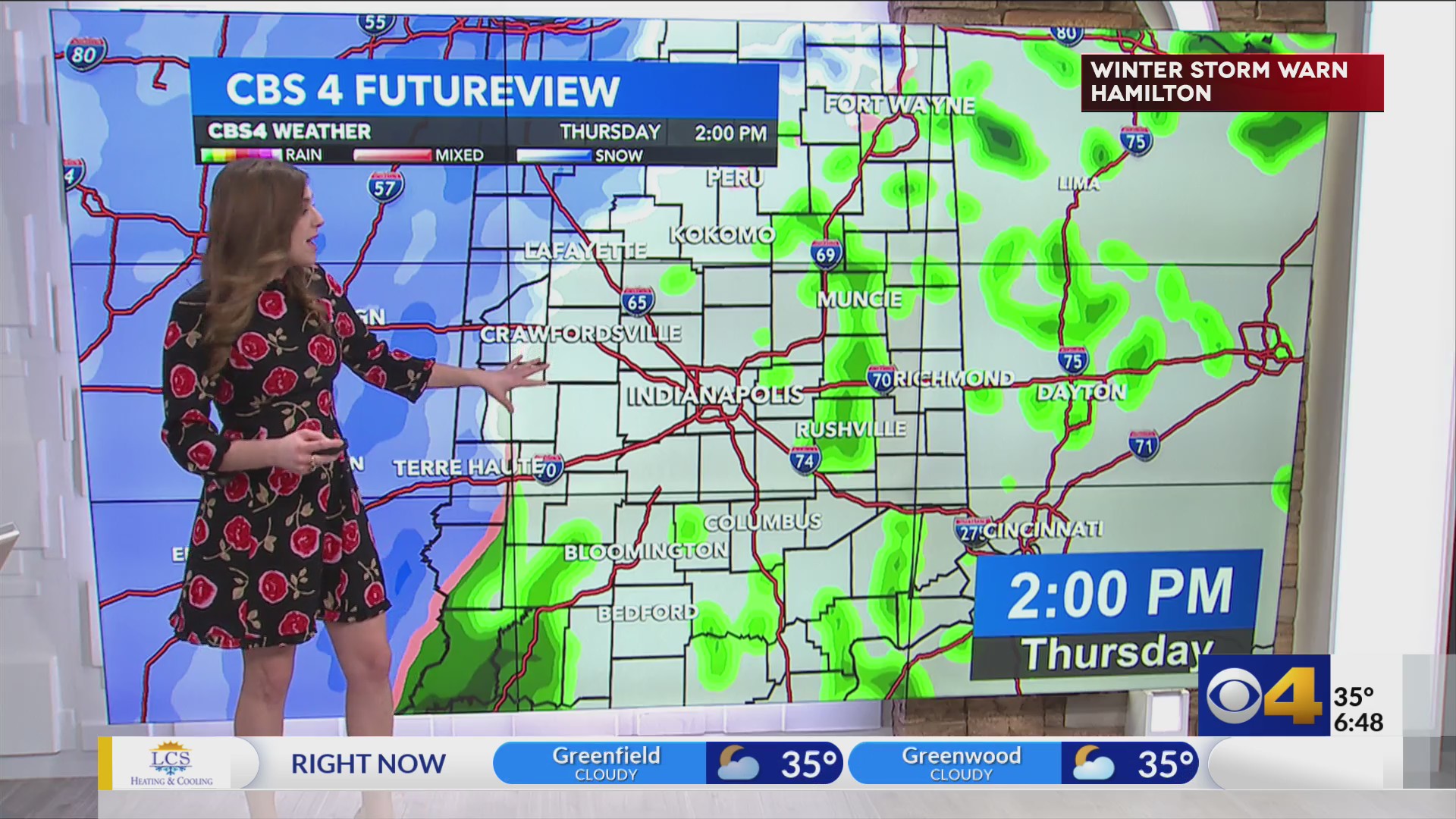 Winter storm arrives in Indiana – WTTV CBS4Indy
